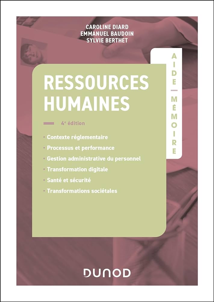 Aide-mémoire - Ressources humaines - 4e édition - FNEGE